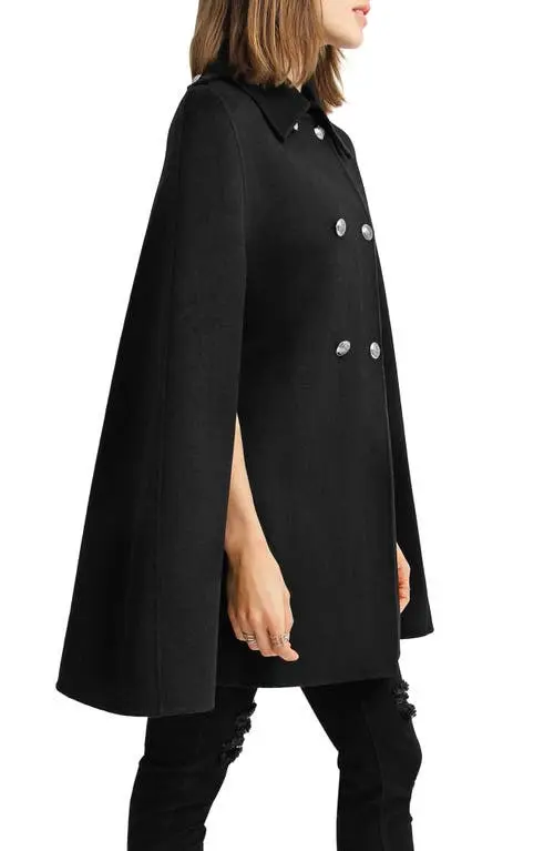 BELLE & BLOOM On My Mind Wool Blend Cape