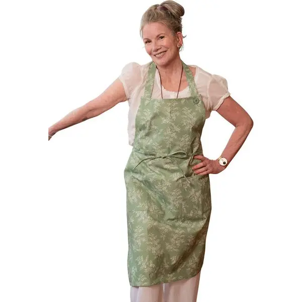 MODERN PRAIRIE Fern Chef Apron - Green