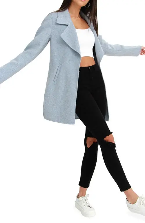 BELLE & BLOOM Ex-boyfriend Oversize Wool Blend Coat