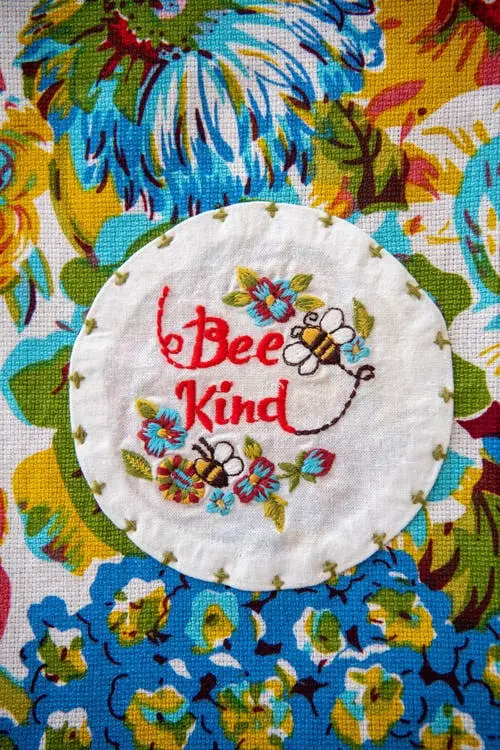 MODERN PRAIRIE Spring Gathering Tea Towel