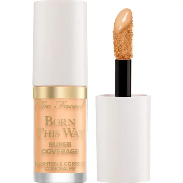 TOO FACED Born This Way Super Coverage Brighten & Correct Concealer - Warm Peach