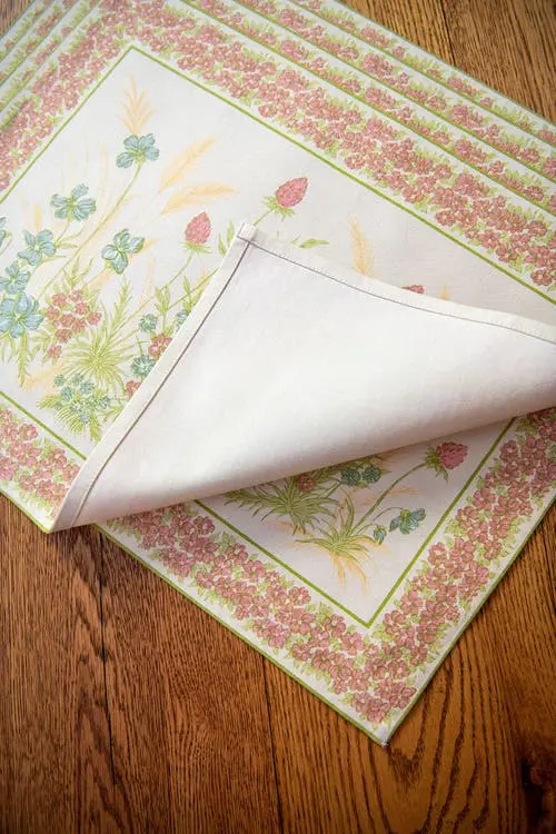 MODERN PRAIRIE Clover Canvas Placemats