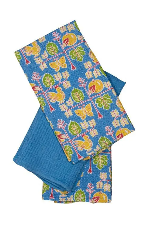 MODERN PRAIRIE Chicken At Home Tea Towel