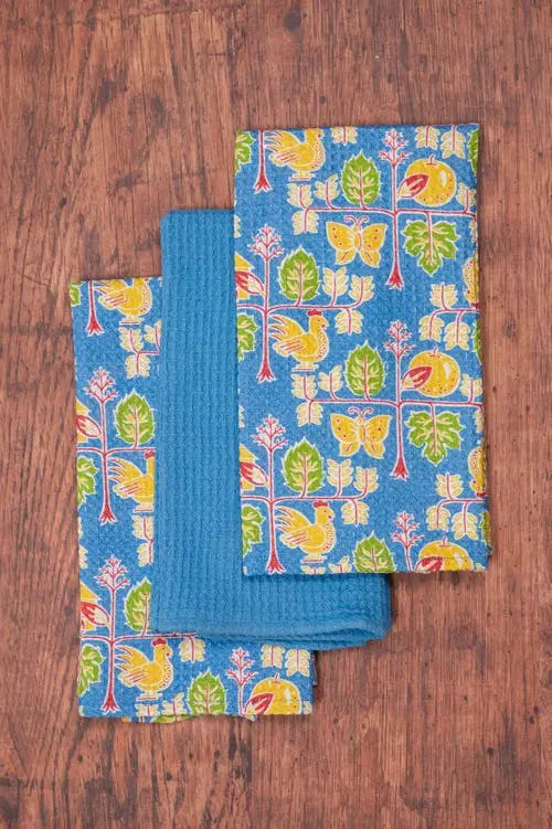 MODERN PRAIRIE Chicken At Home Tea Towel