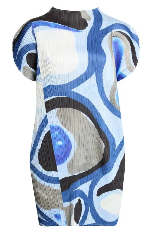 Issey Miyake Roll Pleated Dress