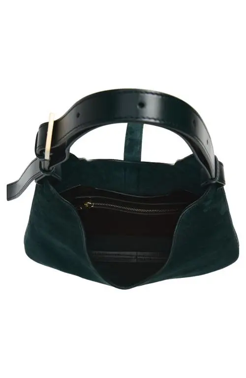 TOM FORD Medium Kara Smooth Suede Hobo Bag