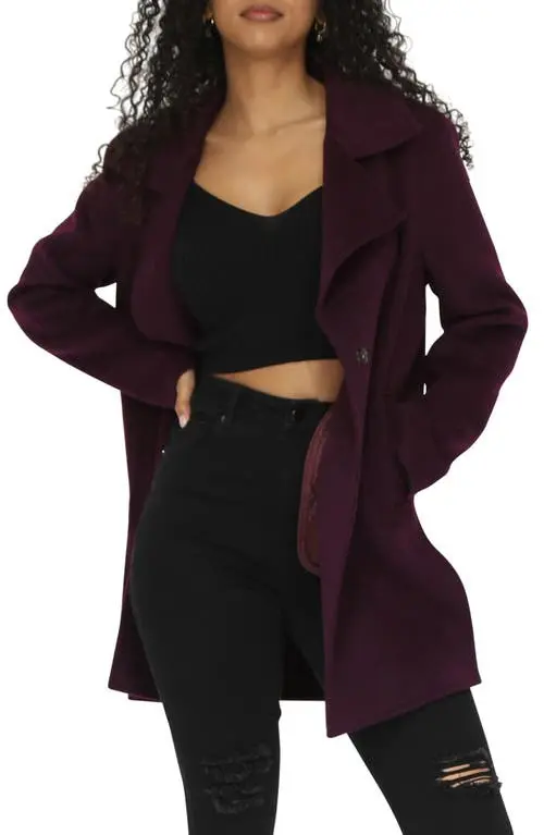 BELLE & BLOOM Oversize Wool Blend Coat