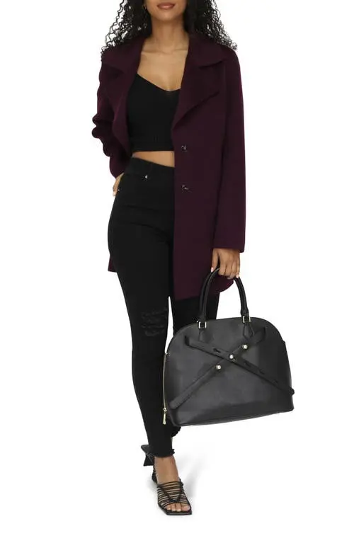 BELLE & BLOOM Oversize Wool Blend Coat