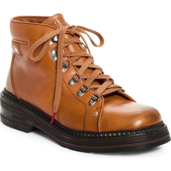Miu Miu Short Hiking Boot