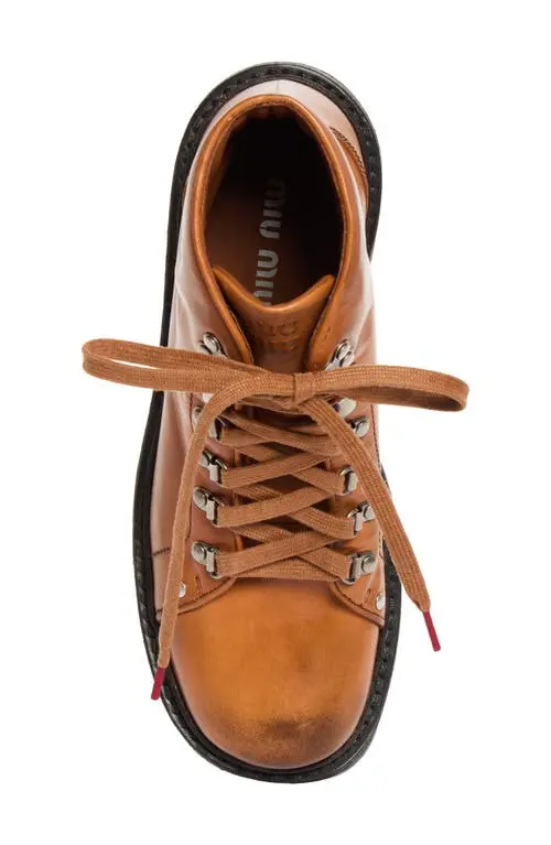 Miu Miu Short Hiking Boot
