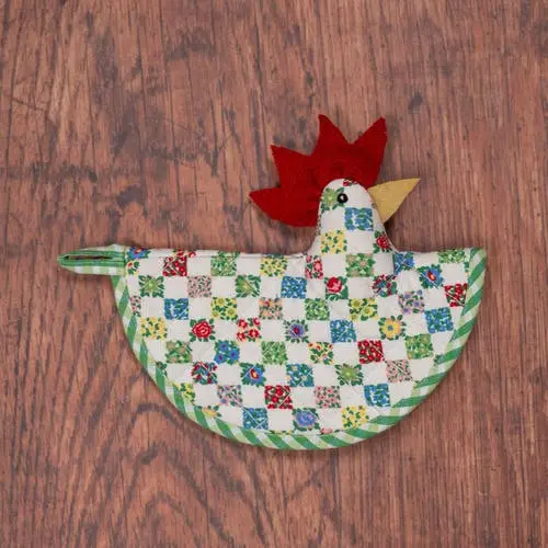 MODERN PRAIRIE Rebecca Happy Hen Potholder