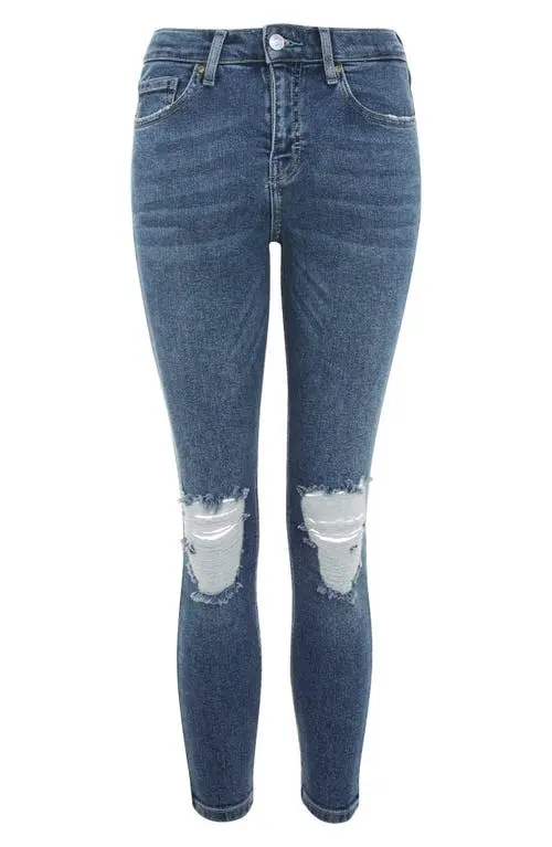 Topshop Jamie Petite Ripped Jeans