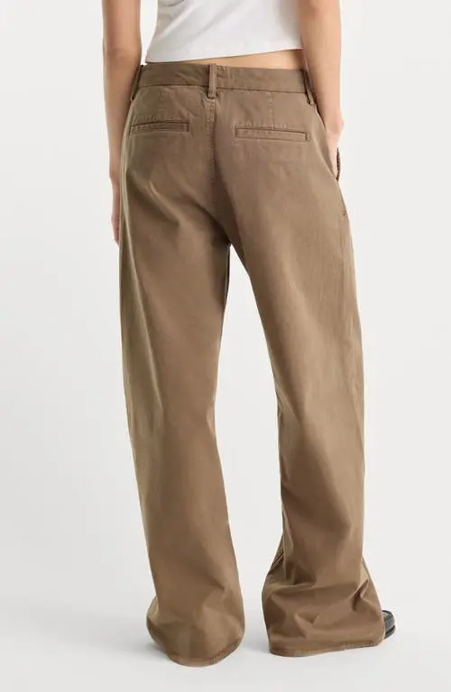 Good American Low Slung Baggy Trousers