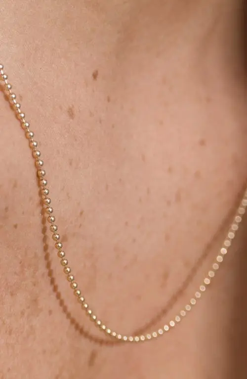 MADE BY MARY Bead Chain Necklace