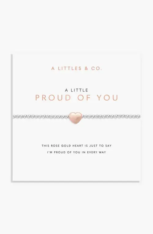 A LITTLES & CO A Little 'proud Of You' Bracelet - Mixed