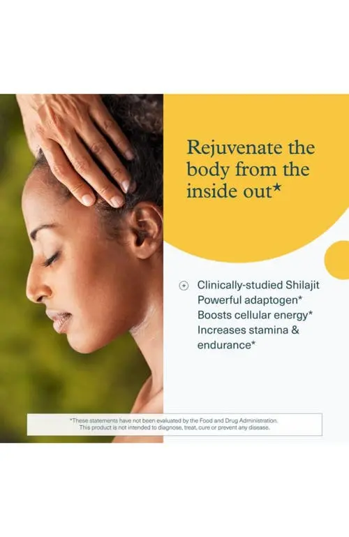 YOUTHEORY Shilajit Advanced Antioxidant Energy Support Supplement Capsules 90 Vegetarian Capsules