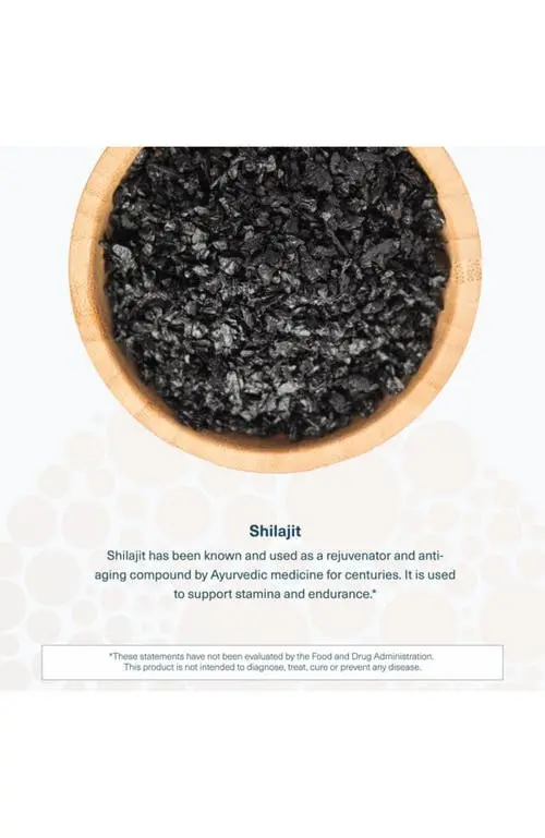 YOUTHEORY Shilajit Advanced Antioxidant Energy Support Supplement Capsules 90 Vegetarian Capsules