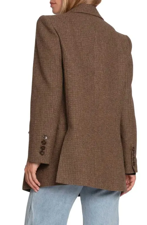 BELLE & BLOOM Big Brother Talk Double Breasted Blazer