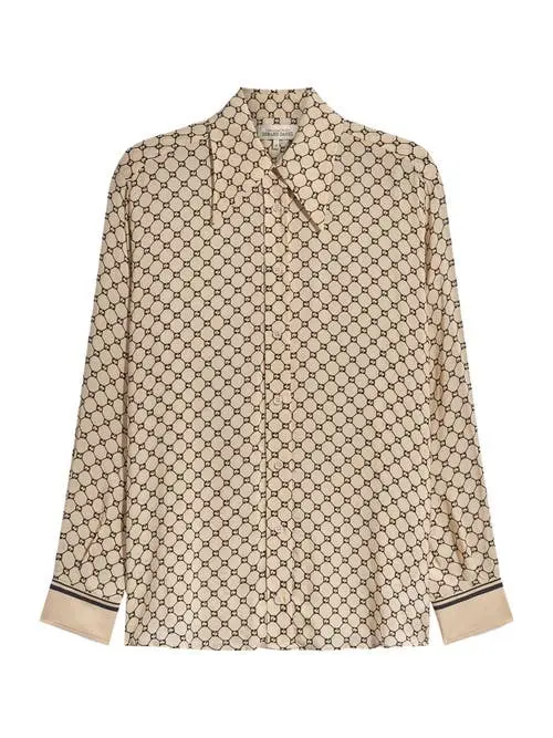 Gerard Darel Jimi Geometric Fluid Shirt