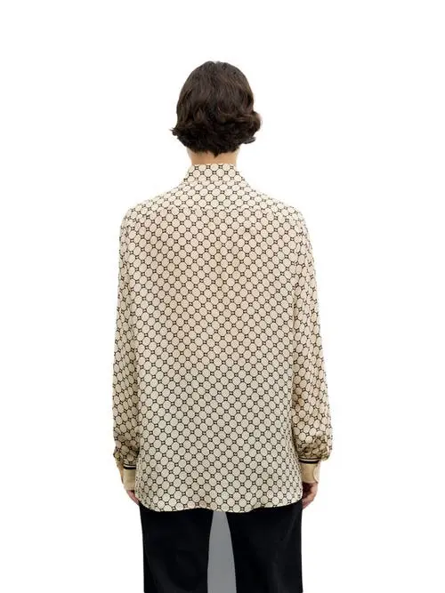 Gerard Darel Jimi Geometric Fluid Shirt