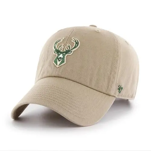 '47 Milwaukee Bucks Logo Clean Up Adjustable Hat