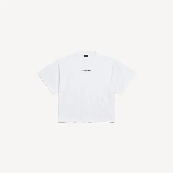 Balenciaga Back Cropped T-shirt