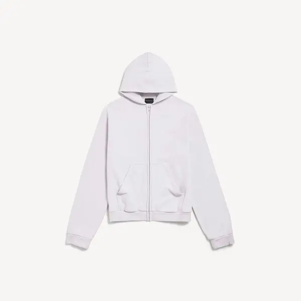 Balenciaga Back Zip-up Hoodie Regular Fit