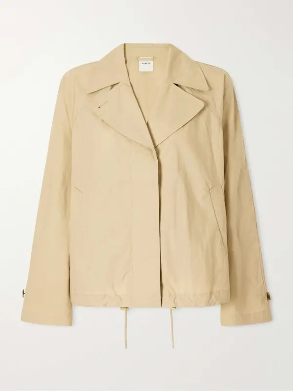 Varley Petra Cotton-poplin Jacket