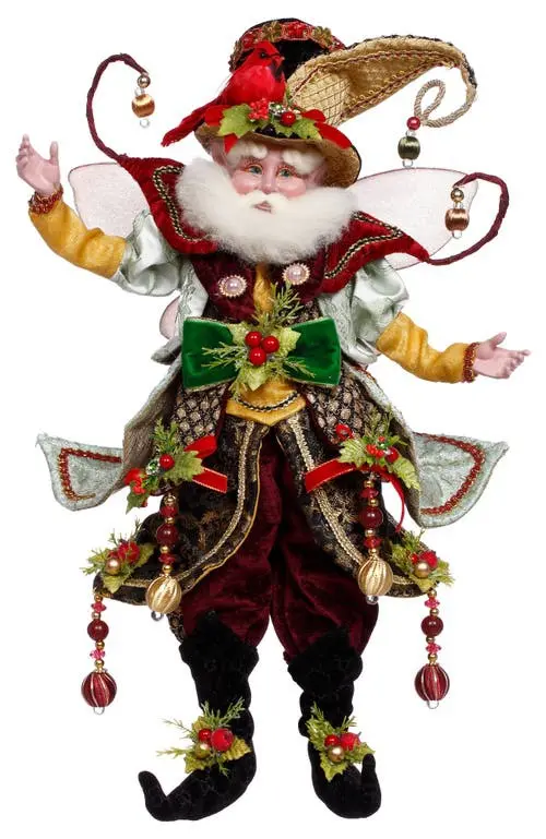 MARK ROBERTS Fairy De Sucre Plums - Burgundy