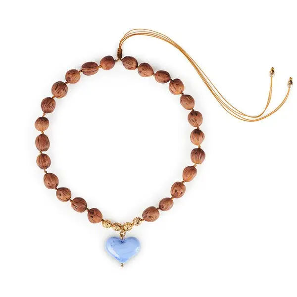 Tohum Design Cuore Resort Necklace – Cornflower