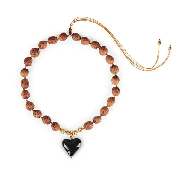 Tohum Design Black / Gold Cuore Resort Necklace – Bitter