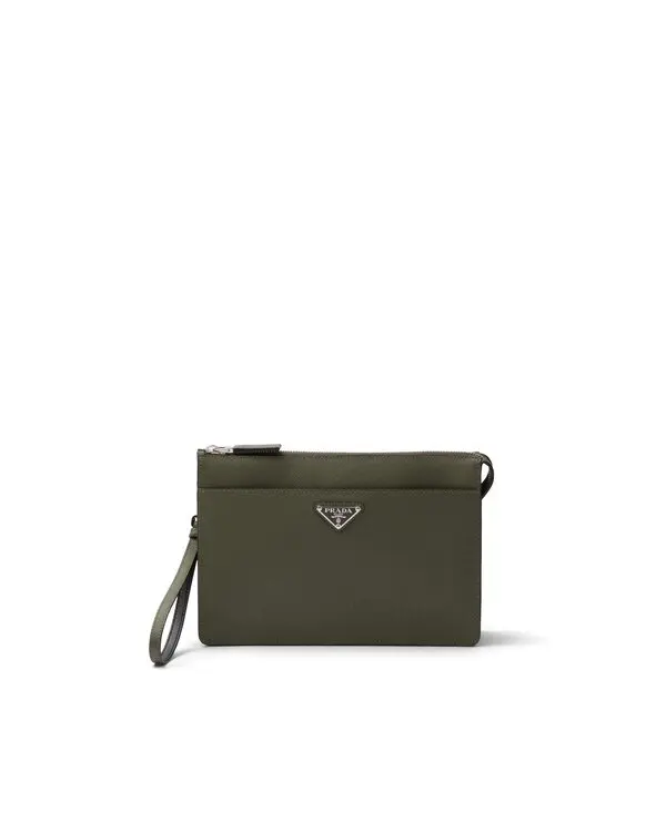 Prada Saffiano Leather Pouch