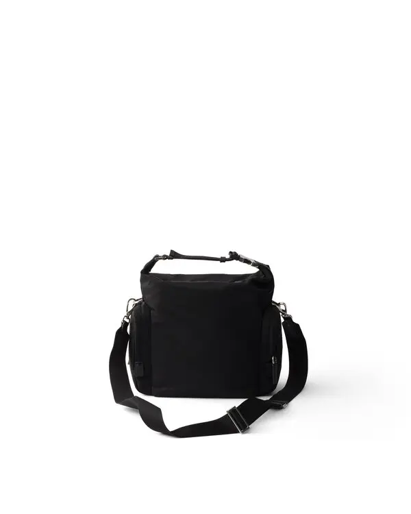 Prada Re-nylon And Saffiano Leather Shoulder Bag