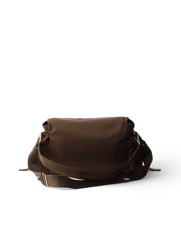 Prada Explore Large Re-nylon Shoulder Bag With Flap