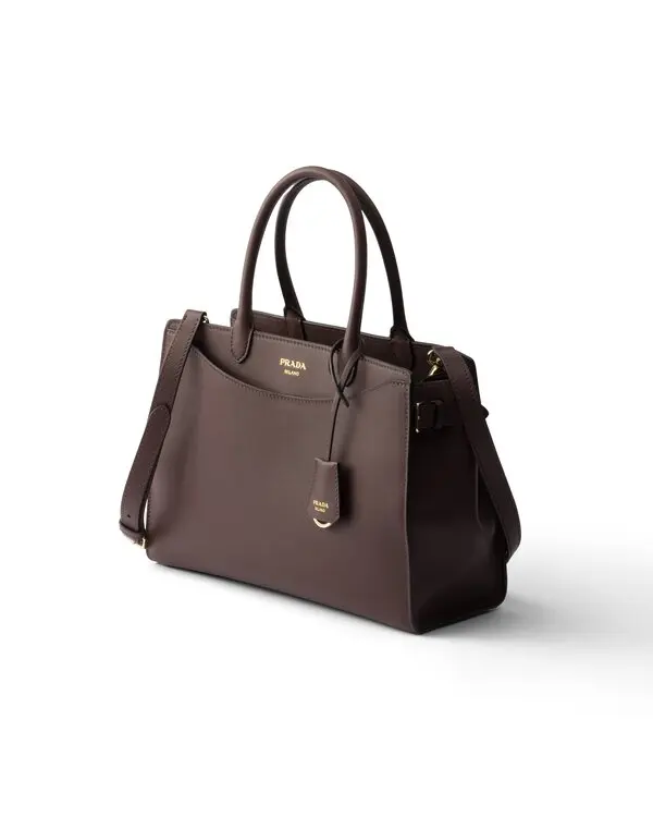 Prada Prelude Large Leather Handbag