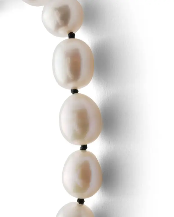 Prada Metal Bracelet With Pearls