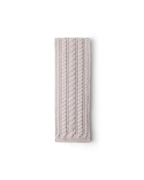 Prada Wool Scarf - Neutral