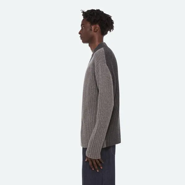Helmut Lang Contrast V-neck