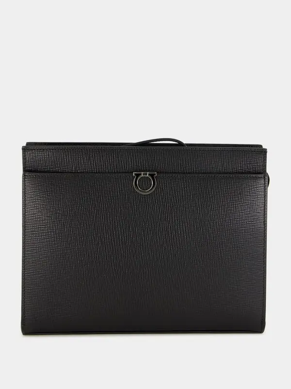 FERRAGAMO Trading Leather Pouch