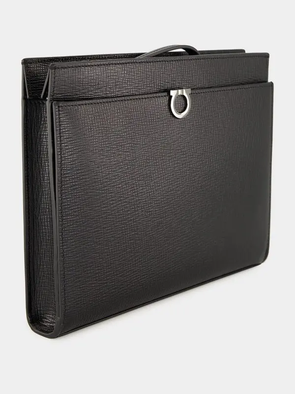 FERRAGAMO Trading Leather Pouch