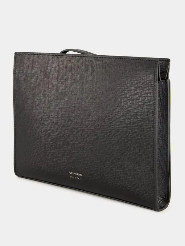 FERRAGAMO Trading Leather Pouch