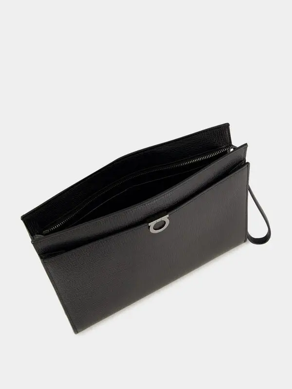 FERRAGAMO Trading Leather Pouch