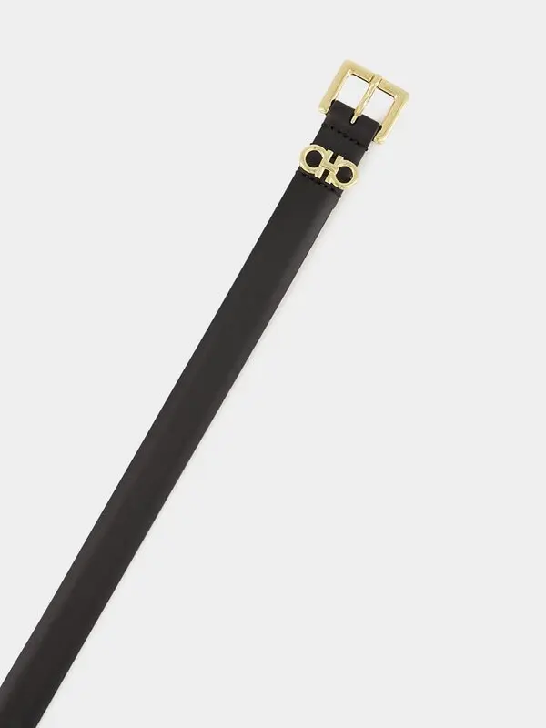 FERRAGAMO Gancini Leather Belt