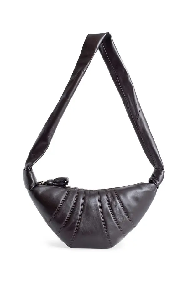 LEMAIRE Small Croissant Leather Shoulder Bag