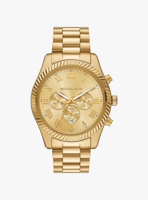 Michael Kors Oversized Lexington -tone Watch