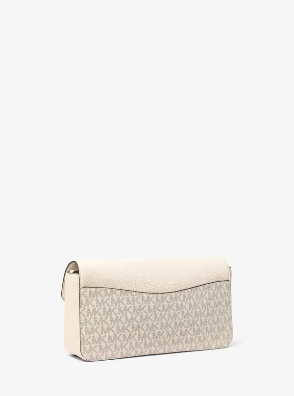 Michael Kors Kacey Medium Signature Logo Shoulder Bag