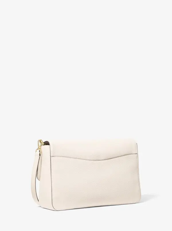 Michael Kors Kacey Large Pebbled Leather Convertible Shoulder Bag