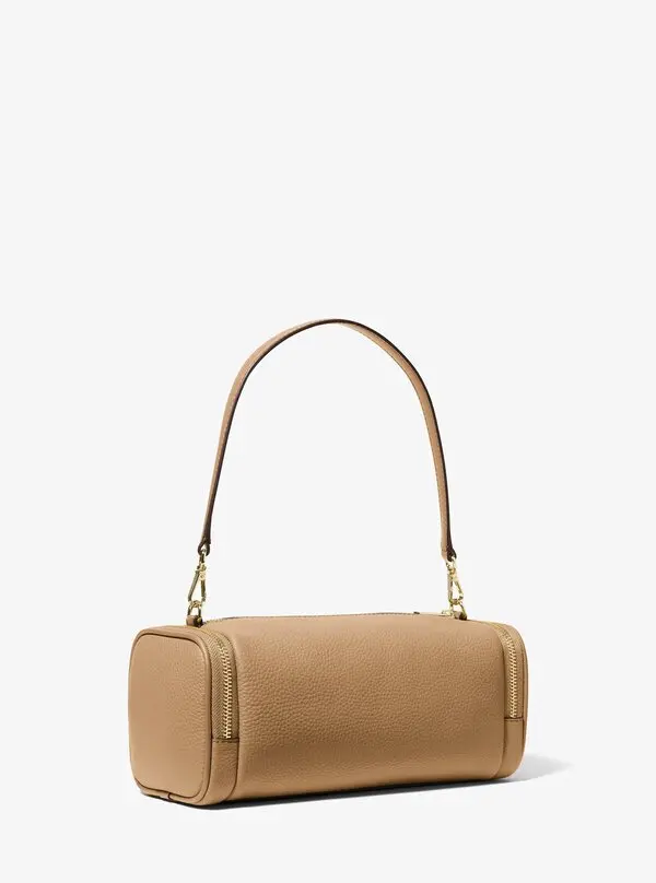 Michael Kors Jet Set Travel Small Pebbled Leather Convertible Crossbody Bag