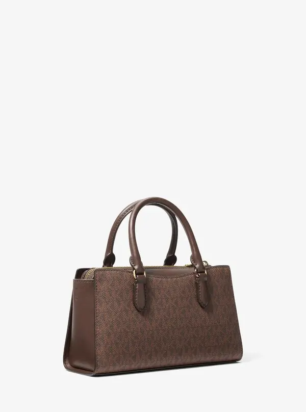 Michael Kors Arden Small Signature Logo Messenger Bag