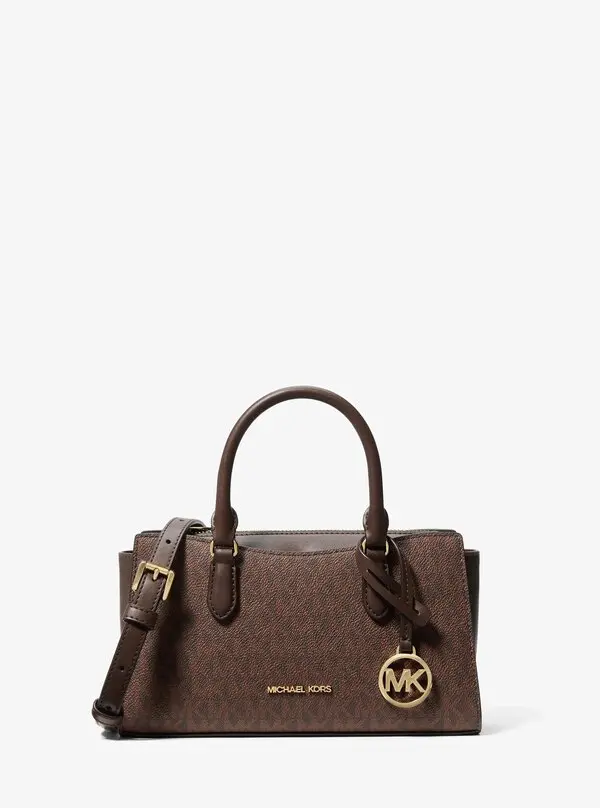 Michael Kors Arden Small Signature Logo Messenger Bag